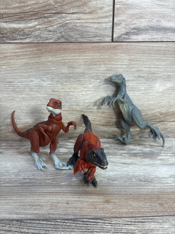 Mattel Jurassic World Dominion Dinosaur Action Figures, 3pk – Me n ...